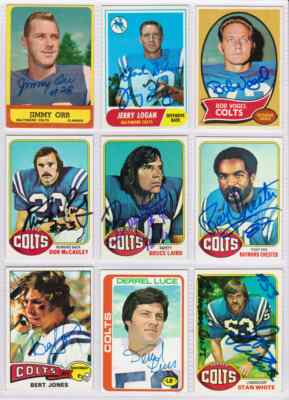 SIGNED JIMMY ORR 1963 TOPPS FOOTBALL CARD AUTOGRAPHED - COLTS | eBay