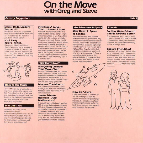 Greg And Steve - On The Move (LP) | eBay
