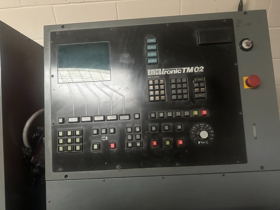 used emco 220 cnc lathe with tm02 control | eBay UK