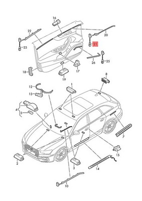 Genuine AUDI A4 Avant S4 quattro A4L A5 S5 Cabriolet Led Module ...