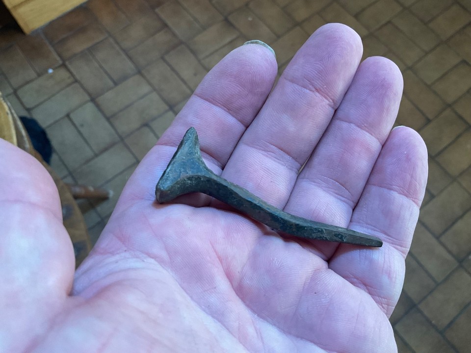 Medieval? Stamping Tool Minus Wooden Handle.Metal Detecting Finds | eBay UK