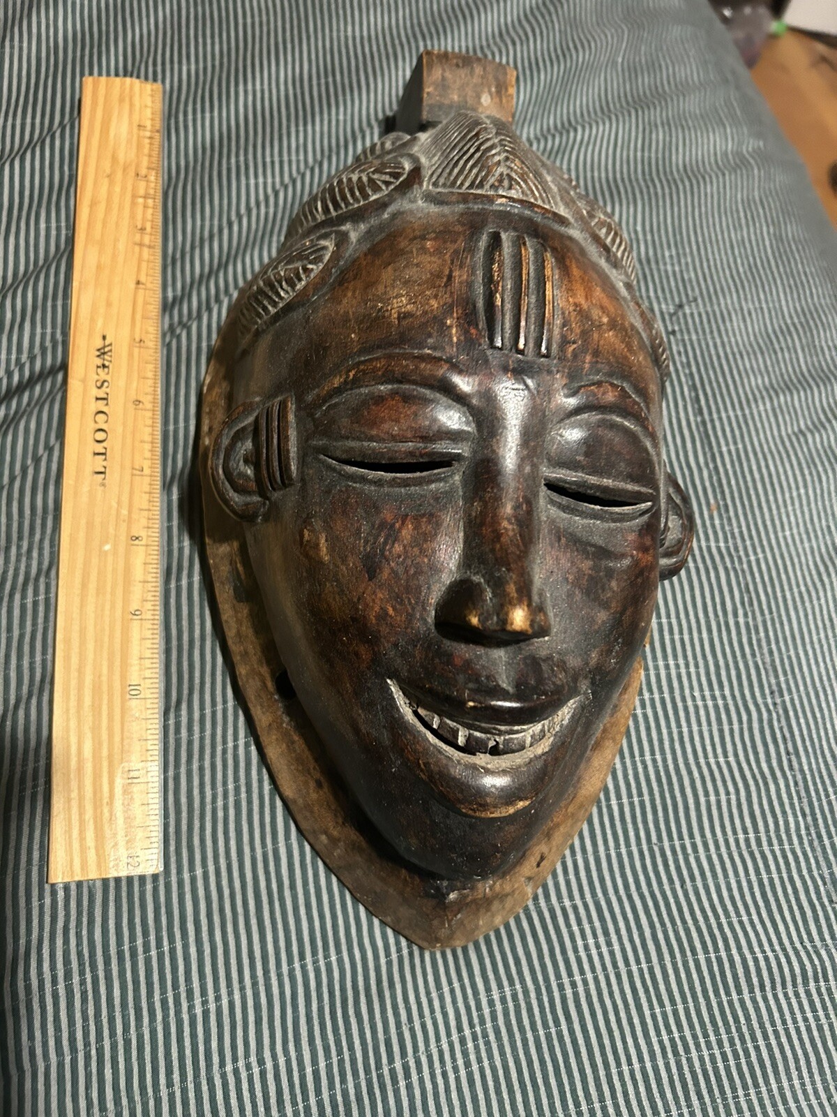 African mask Baule Antique Masks Wall Hanging Antiques Primitive masks ...