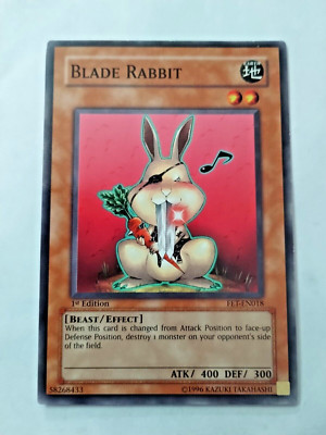 Yu-Gi-Oh! Blade Rabbit Flaming Eternity FET-EN018 1st Edition Com ...