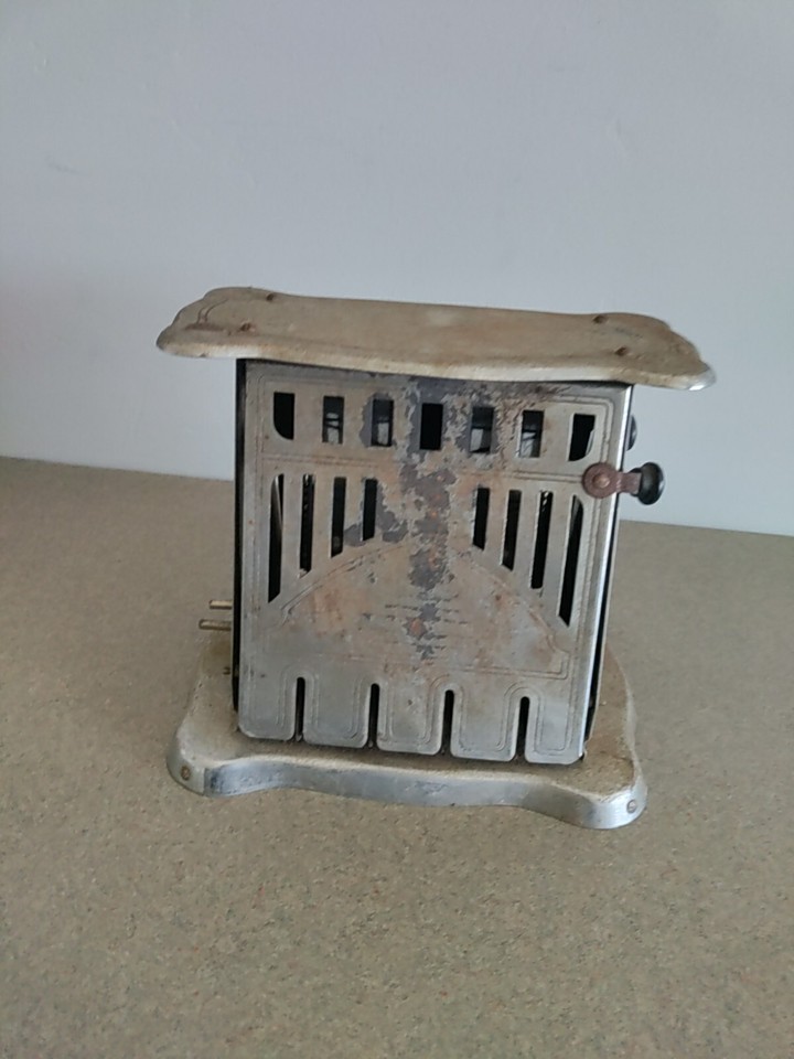 Vintage Leviton Rusty Toaster Display Only Kitchen Decor Plant Stand | eBay