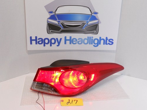 2014-2016 Hyundai Sonata Passenger Right Rear Halogen Tail Light OEM ...