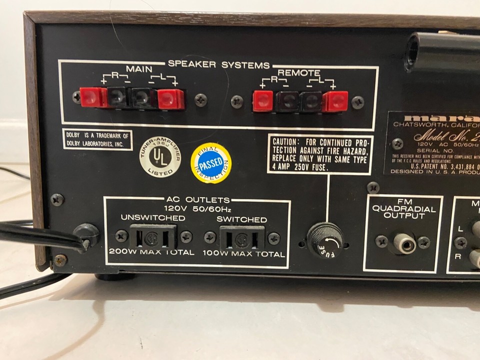 Vintage Marantz 2240B Stereo Receiver Used | eBay