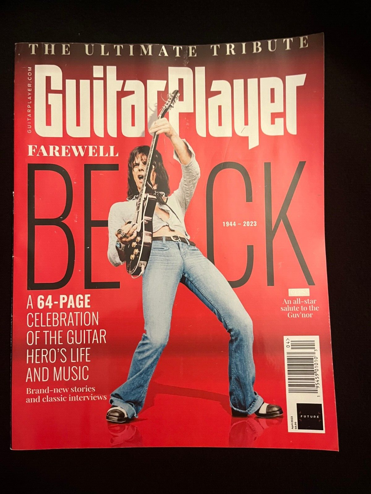 Guitar Player magazine April 2023 Jeff Beck tribute 64 pages | eBay