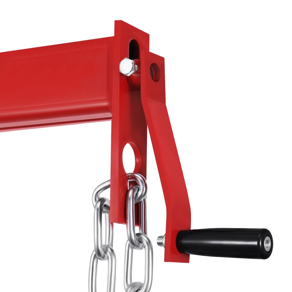 2Ton Load Leveler Engine Hoist Crane Cherry Picker Lift Tool Heavy Duty ...