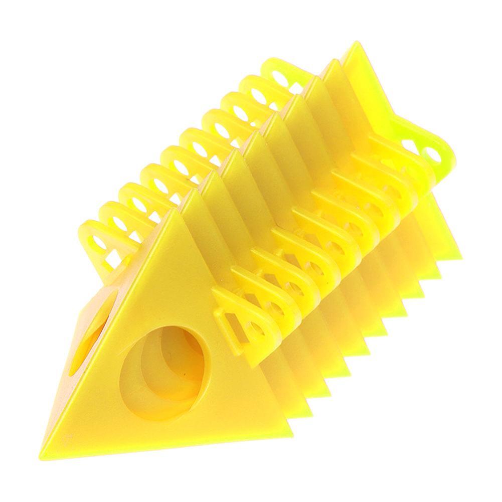 10pcs Triangle Paint Pads Feet Portable Pyramids Rack for Woodworking ...