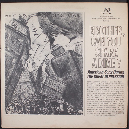 VARIOUS: brother, can you spare a dime? NEW WORLD 12" LP 33 RPM | eBay