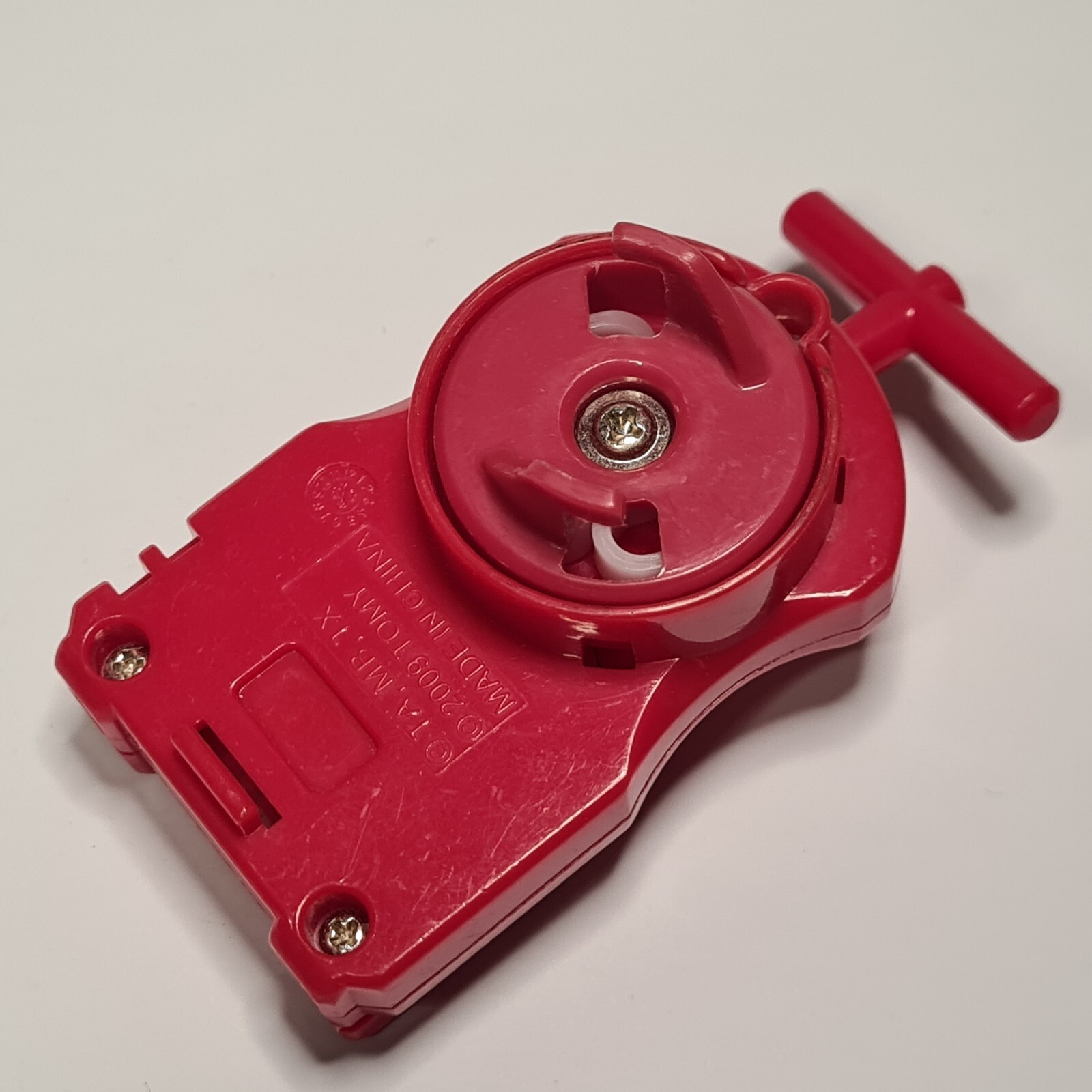 №636BG-TAKARA BEYBLADE METAL FIGHT-PINK RED RIGHT SPIN STRING LAUNCHER ...