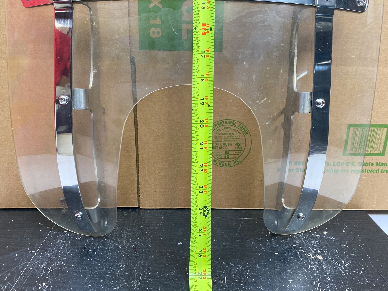 Sportster Dyna Quick Release 18 Clear Windshield 58063 04 for sale ...