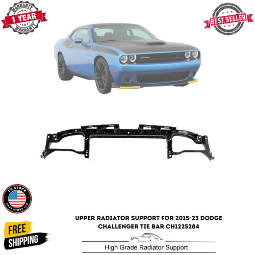 Upper Radiator Support For 2015-23 Dodge Challenger Tie Bar 68174972AF ...