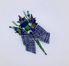 Scottish Buttonholes~Choice of Pride of Scotland Tartan~Choice of ...