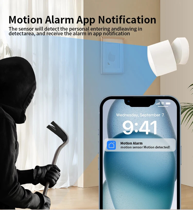 Smart Human Presence Detector Smart Life Motion Sensor Safety Monitor ...