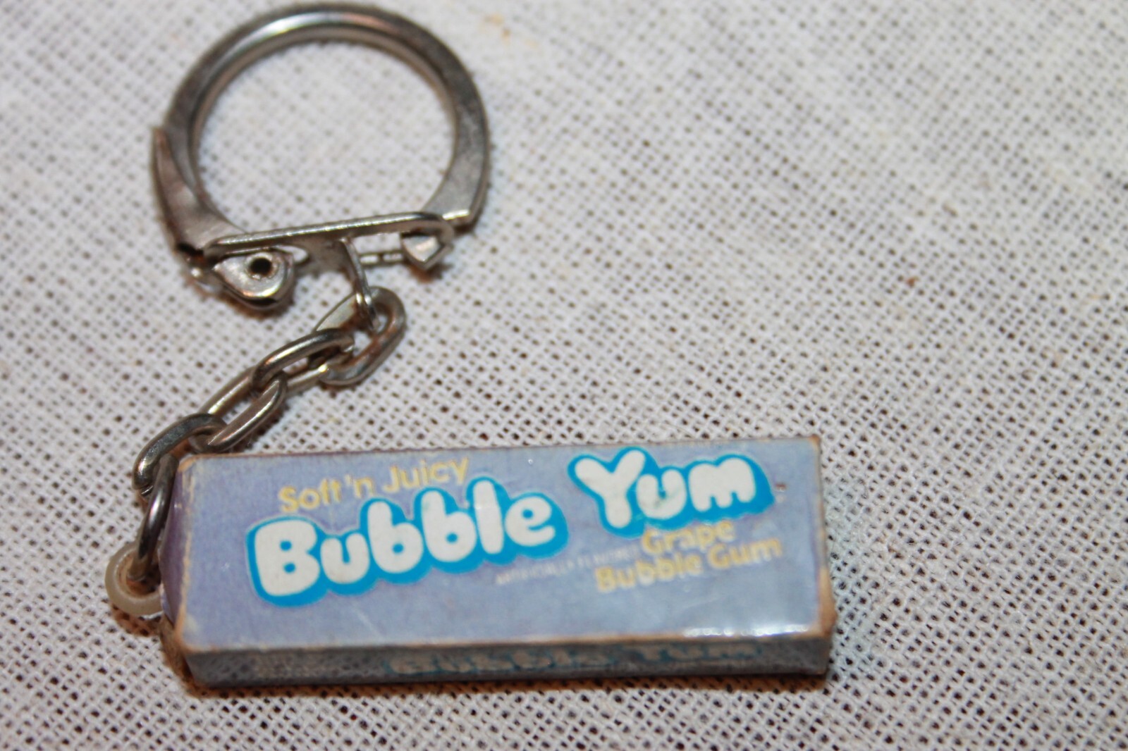 Vintage 1980s Bubble Yum Gum Purple Keychain | eBay