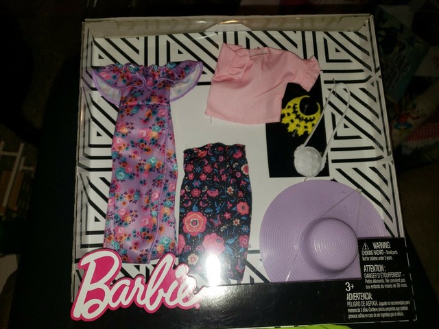 Barbie Ruffles and Floral Fashion 2 Pack Fkt42 for sale online | eBay