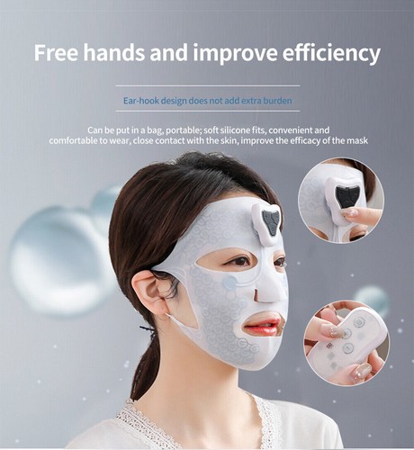 New Facial Beauty Machine Microcurrent Mask Face Skin Tightening ...