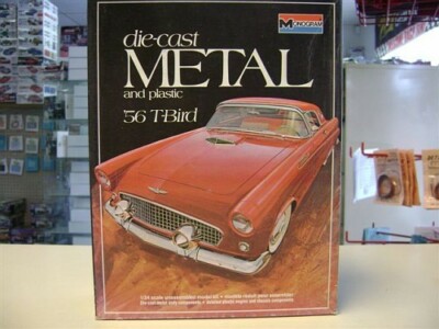 Monogram 6101 Die-Cast Metal '56 T-Bird model kit | eBay