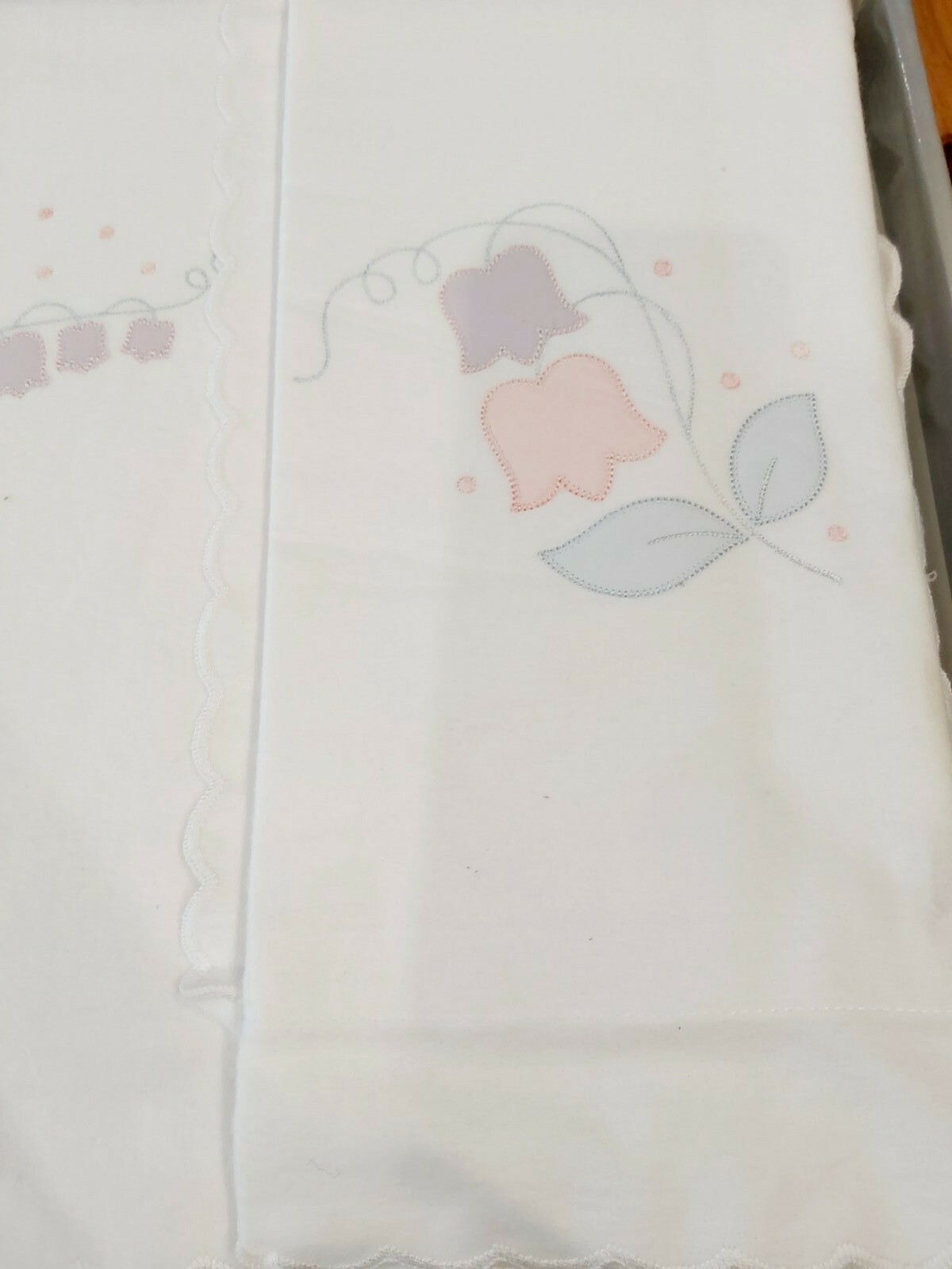 Vintage Italian Queen size white Linea Casa sheet set from Italy new ...