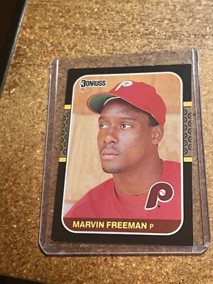 1987 Donruss Baseball # 576 Marvin Freeman RC | eBay