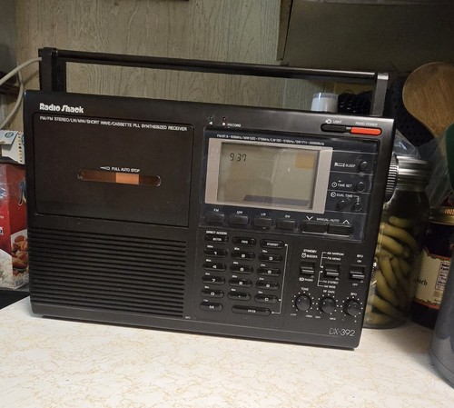 Radio Shack Dx-392 Short Wave BFO Tested Cassette Player With Carrying ...