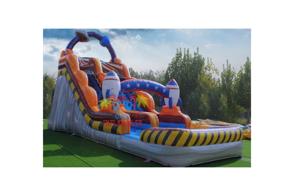Huge 30 foot Inflatable Water Slide w/ pool w/ Blower 100% Commercial ...