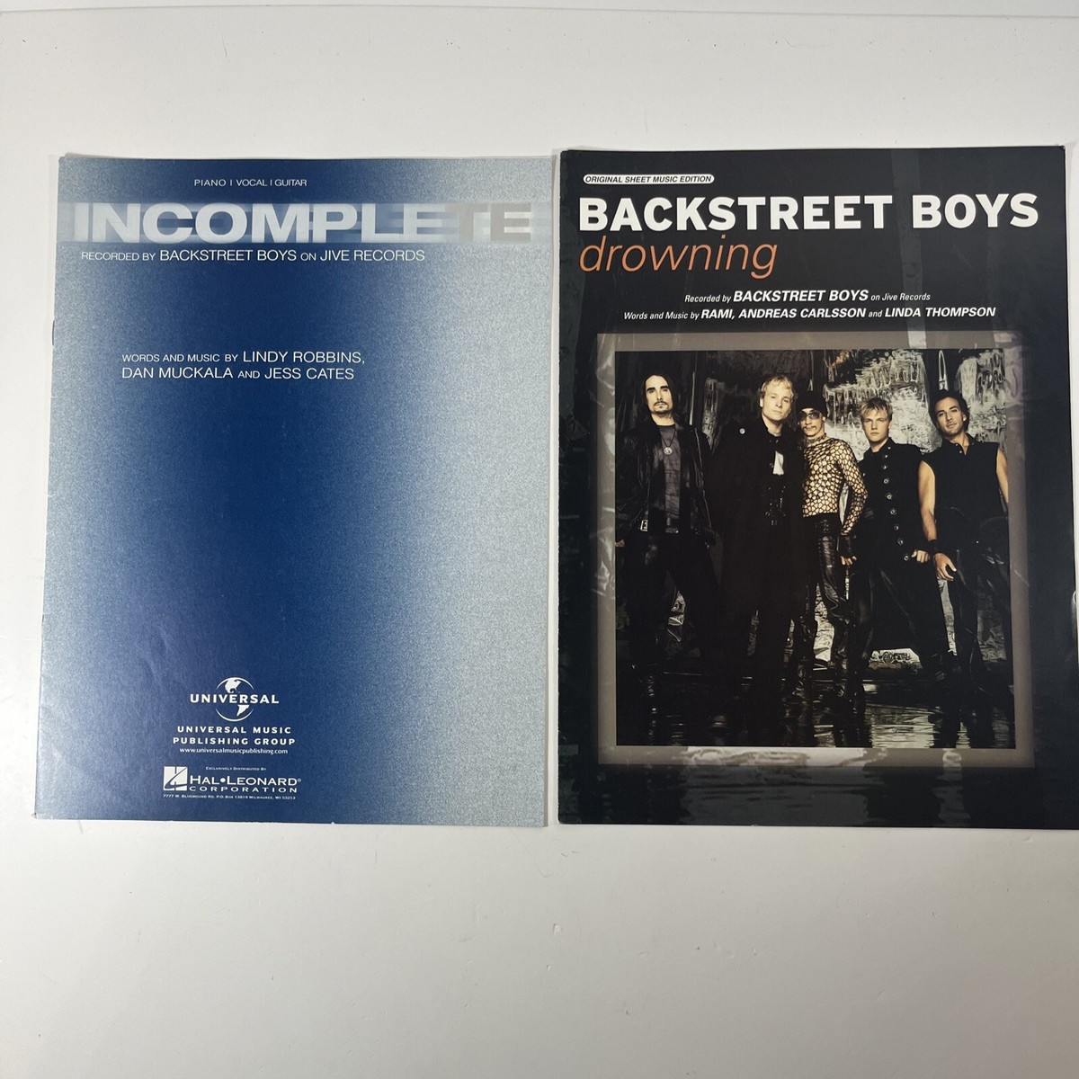 Incomplete Backstreet Boys Piano Download Digital Sheet Music Of The