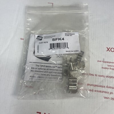 NEW- HAMMOND POWER SOLUTIONS SFK4 / SFK4 Secondary Fuse Kit | eBay