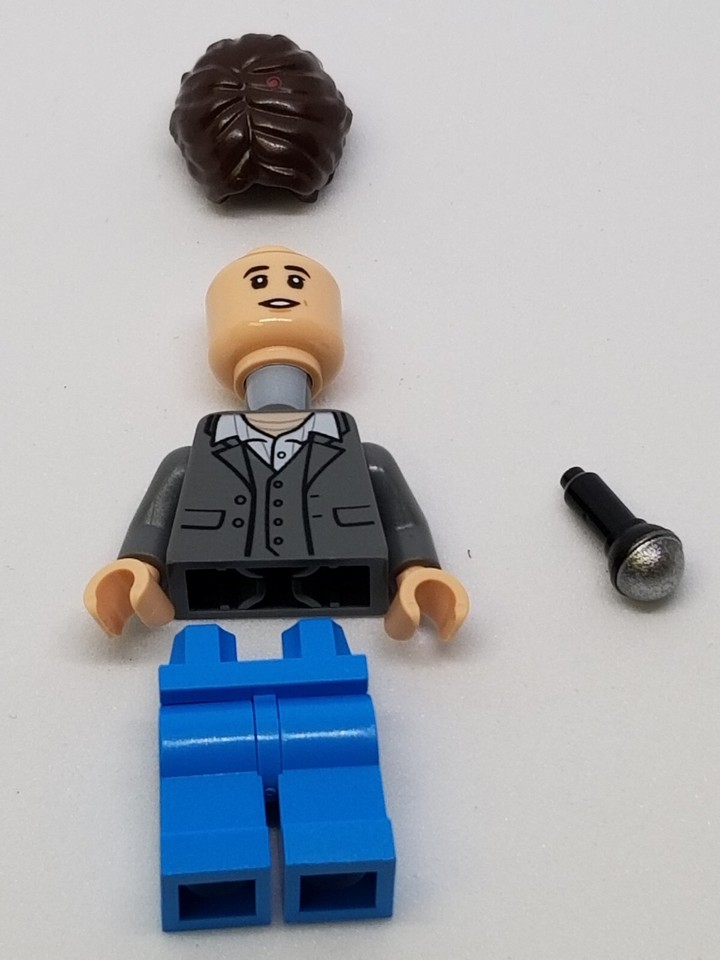 GENUINE LEGO® IDEA153 BTS Suga with SILVER Microphone From Set 21339 | eBay