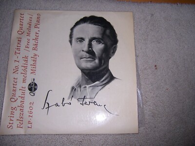 Tatrai Quartet:Szabo:Free melodies 10" M-/M- | eBay