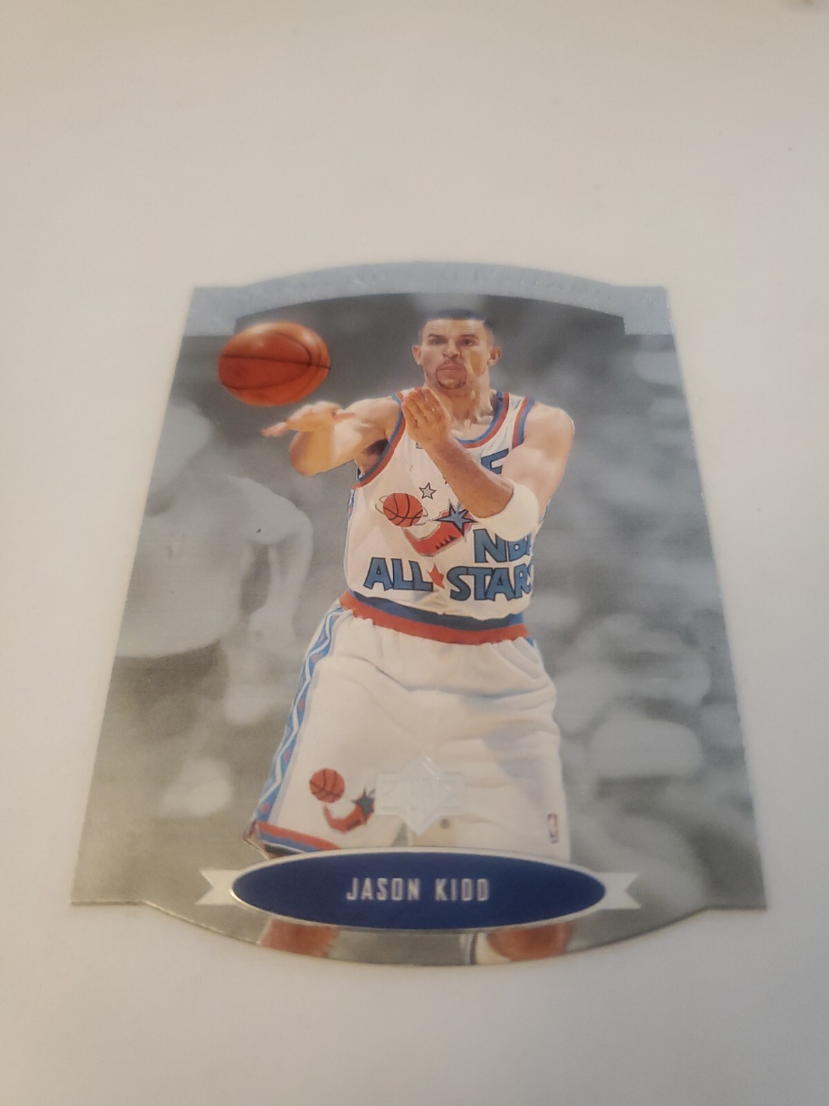 1996 UPPER DECK SP NBA ALL-STARS DIE-CUT BASKETBALL CARD JASON KIDD # ...