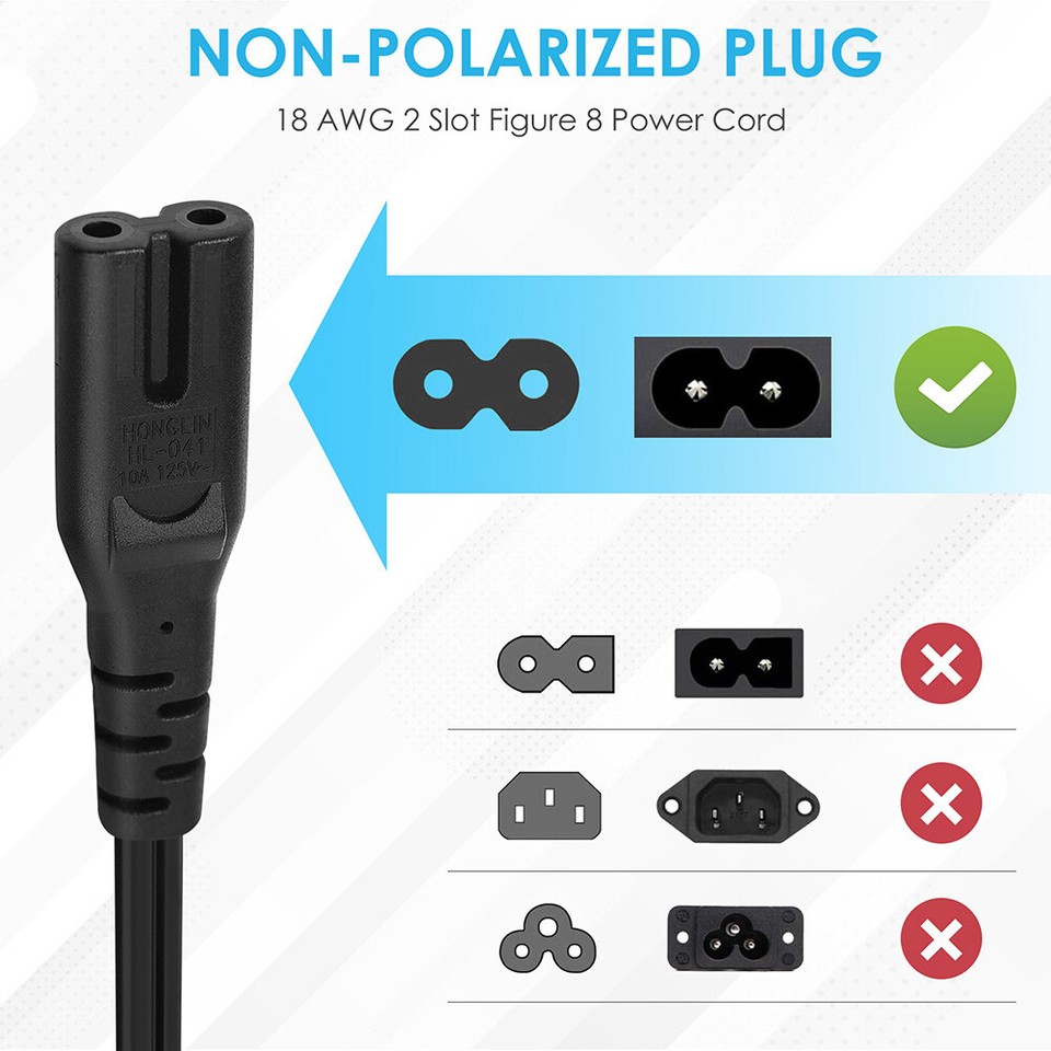 AC Power Cord Controller USB Charge Cable For Playstation PS2 PS3 PS4 ...