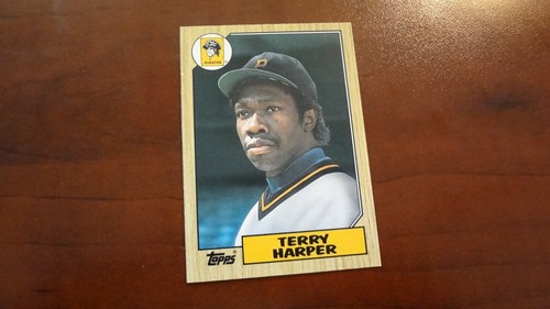 1987 TOPPS # 42T TERRY HARPER BASEBALL CARD | eBay