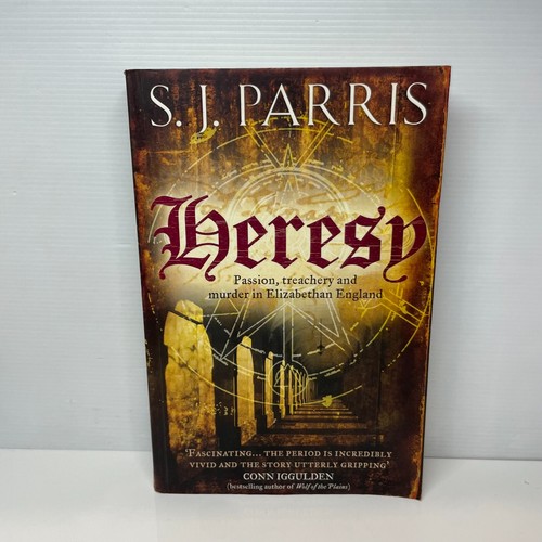 Heresy by S.J. Parris Giordano Bruno (Paperback Book) Historical ...