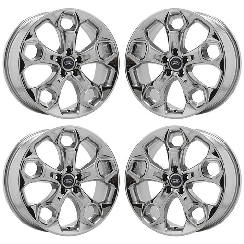 19" Ford Escape Bright Chrome wheels rims Factory OEM set 3947 | eBay