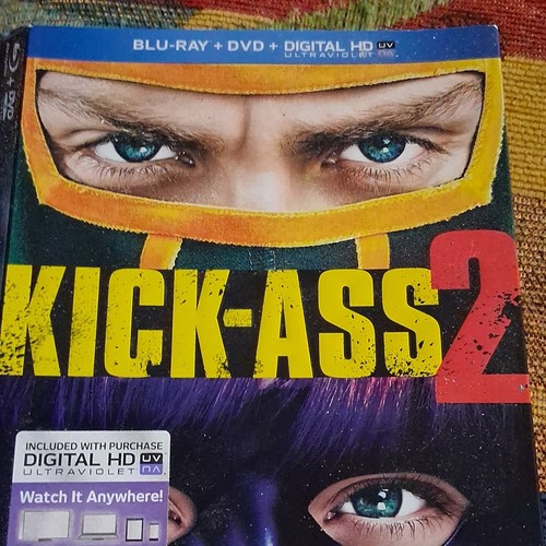 Universal Studios Kick-Ass 2 Blu-ray DVD Digital HD R Carrey Mintz ...