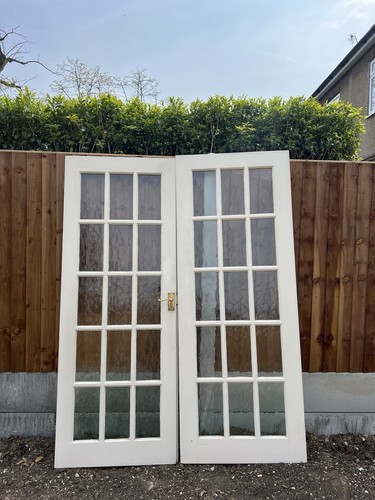 Wooden Rebated French Doors | eBay UK