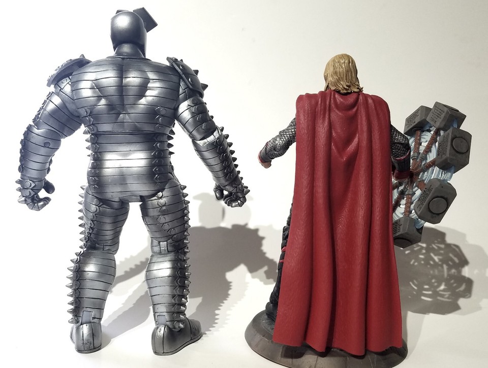 Marvel Select Destroyer + MCU Thor and spinning Mjolnir | eBay