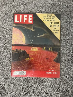 Life Magazine December 8, 1952 The World We Live In The Earth Is Born ...