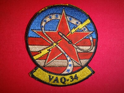 Vietnam War US Navy VAQ-34 Electronic Warfare Squadron Patch | eBay