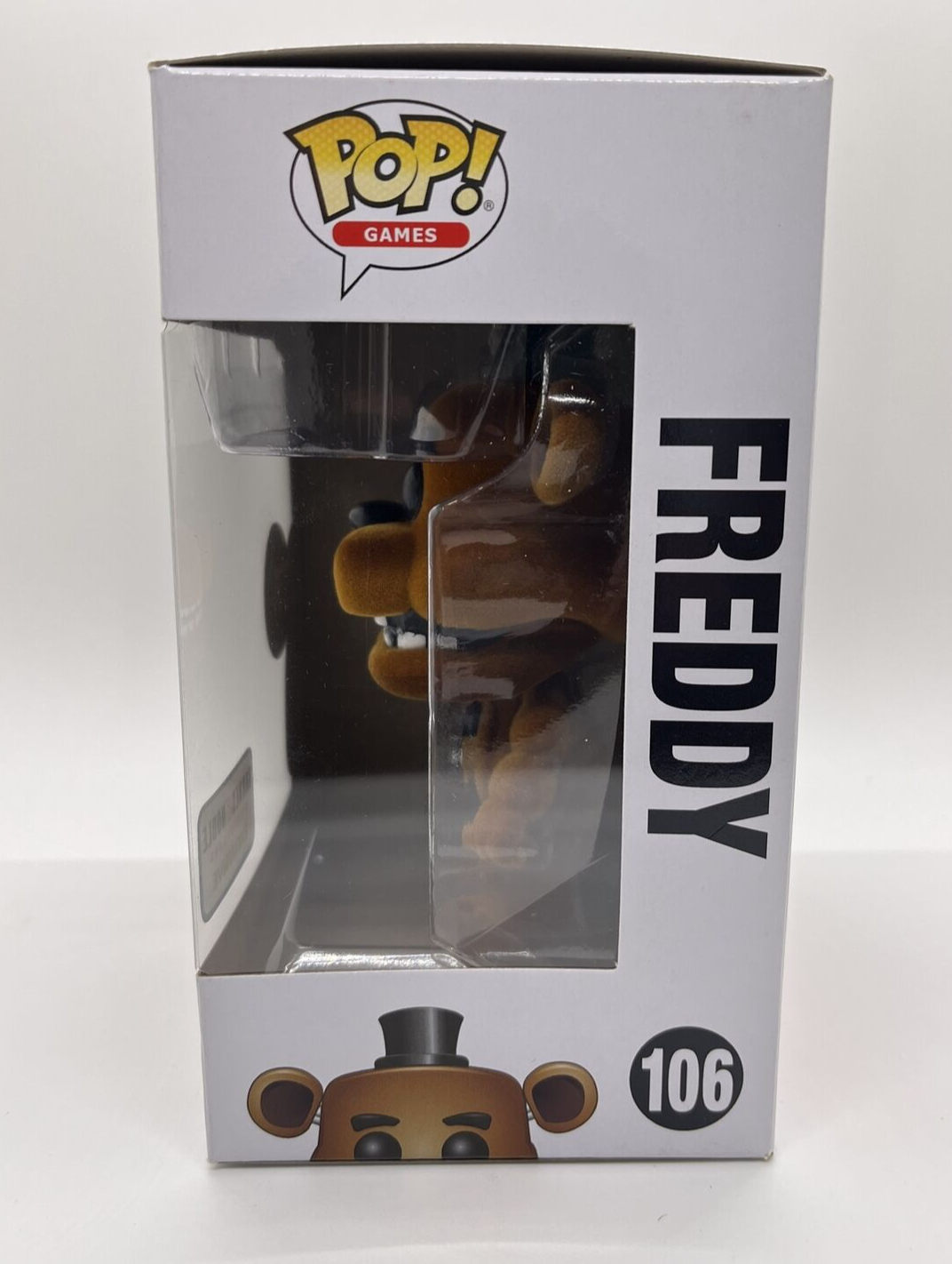 Funko POP Five Nights at Freddys Flocked Freddy 106 FNAF Barnes Noble ...