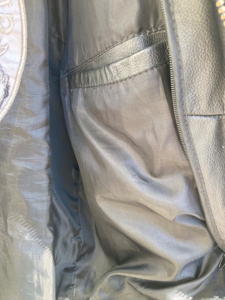 PRCA Contestant Rodeo Finals Leather Jacket | eBay