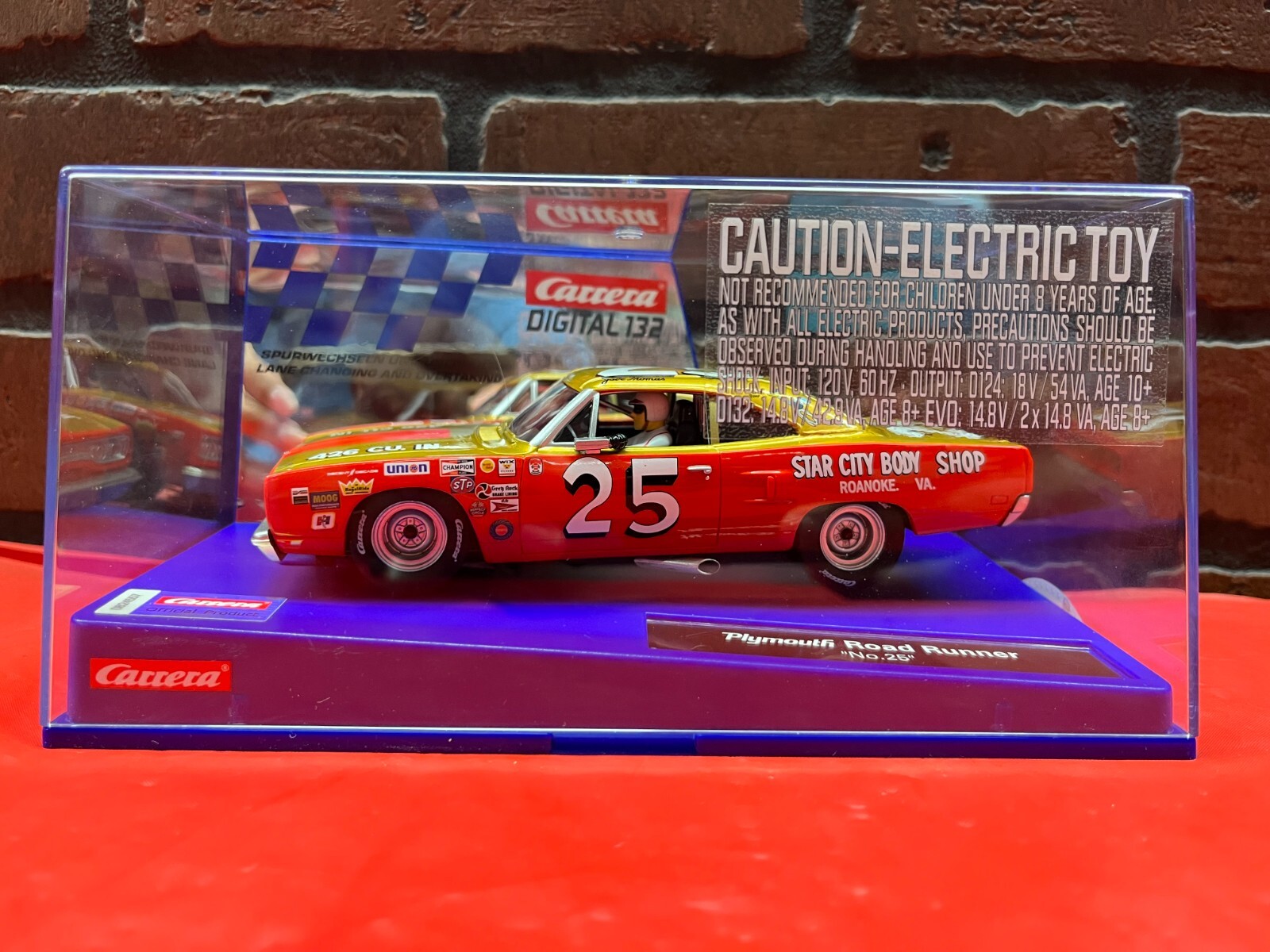 Carrera 31059 Digital & Analog Plymouth Road Runner #25 1/32 Scale Slot ...