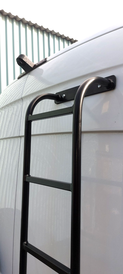 van rear door ladders / campervan ( handmade in uk ) ivy engineering ...