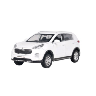 KIA Motor Car QL Sportage White Mini Diecast 1:38 Scale Miniature ...