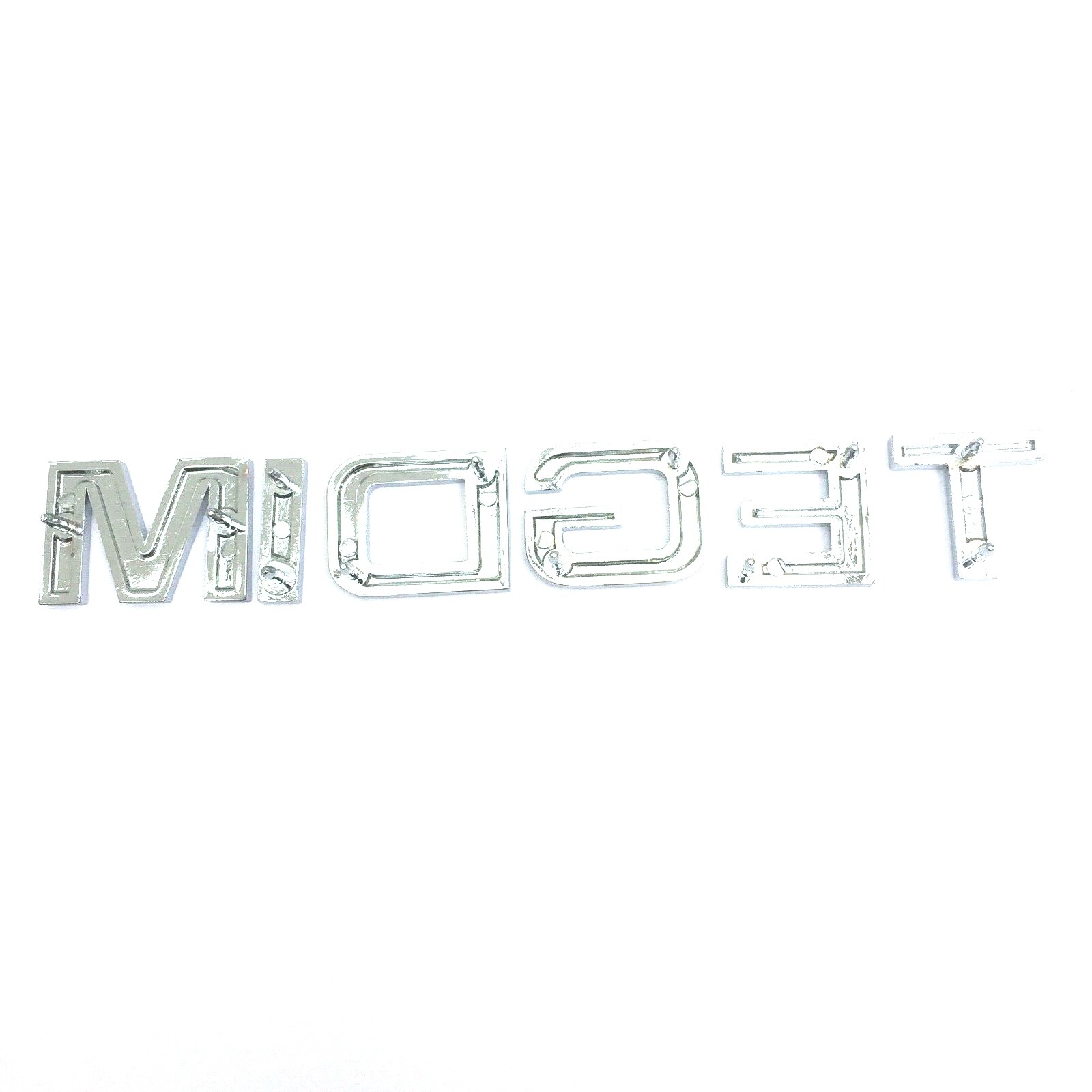 18G8761 - MG MIDGET CHROMED LETTER SET BADGE 18G8761 OE J.FRAY B'HAM ...