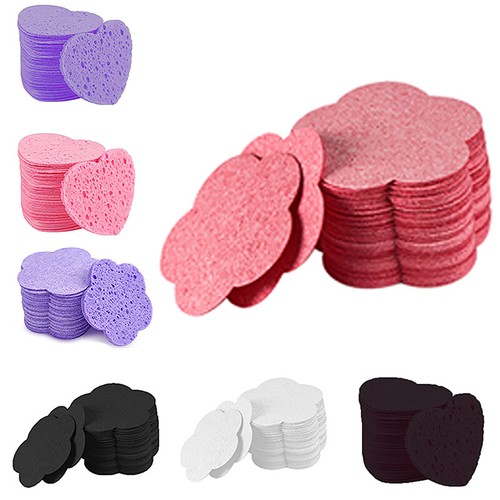 10pcs Bulk Compressed Facial Sponges Face Cleansing Washing Pad Face ...
