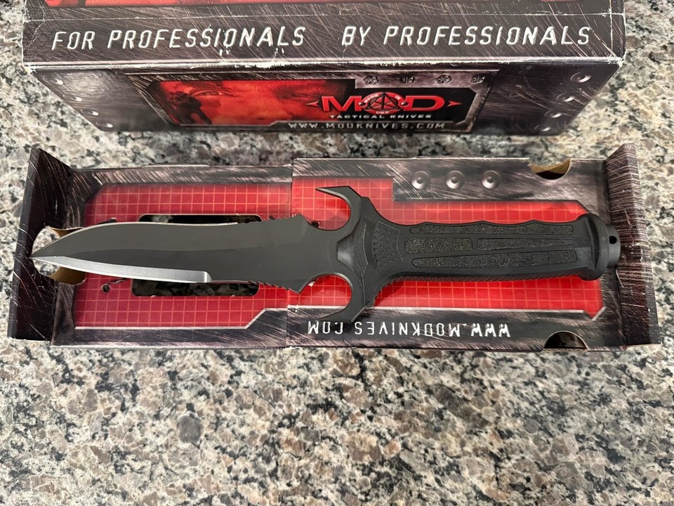 M.O.D. Masters Of Defense Duane Dieter Mark V Serrated Knife RARE ...