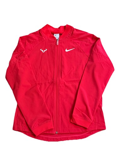 Nike Court Rafa Nadal Dri-FIT Tennis Jacket Red DV2885-660 Men’s Size ...